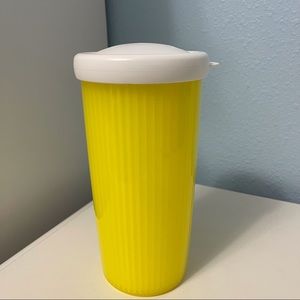 Tupperware | Dining | Tupperware Insulated Tumbler With Seal New Yellow ...